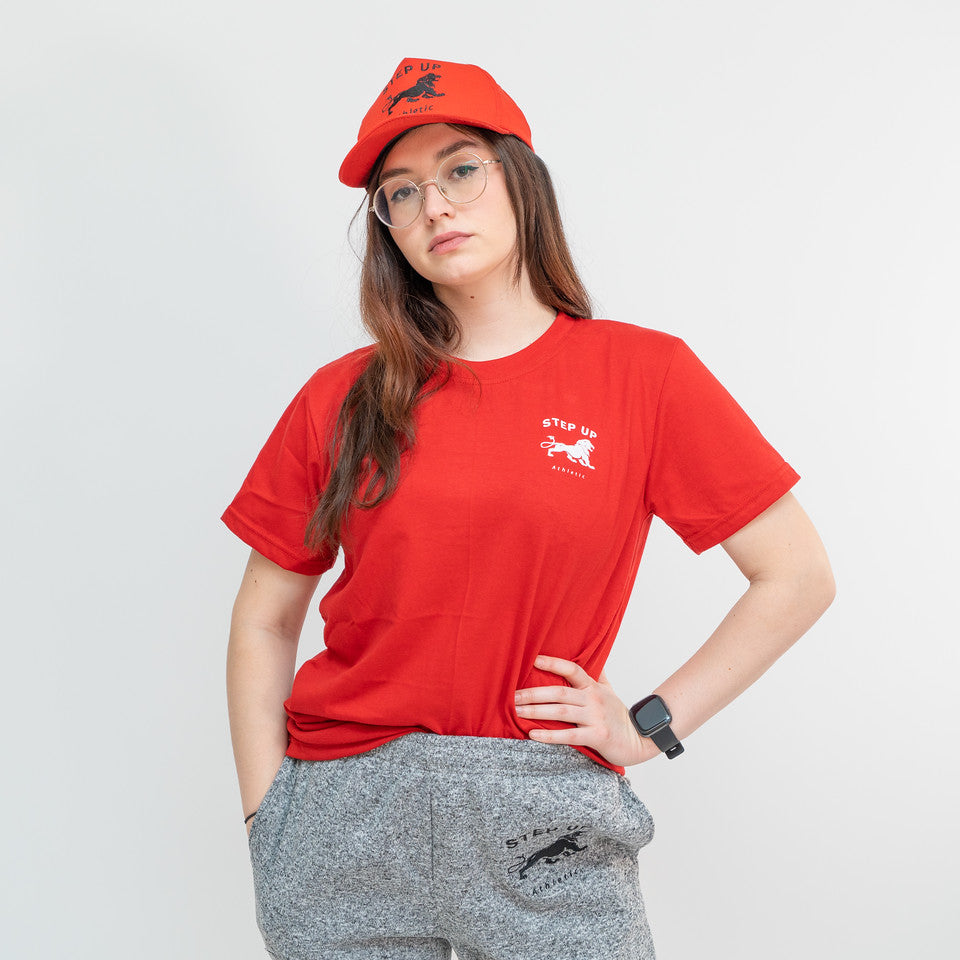 STEP UP CAP - RED REVELSTOKE – STEP UP Athletic Wear